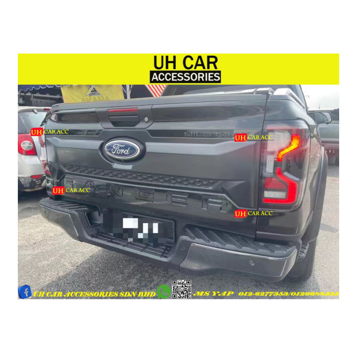 FORD RANGER T9 2022 2023 2024 REAR TAILGATE PROTECTOR PANEL COVER | Lazada