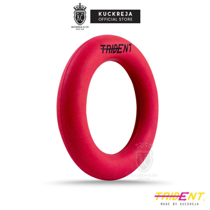 Trident Rubber Ring / Quoits - Red (165mm) | Lazada