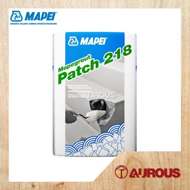 MAPEI MAPEGROUT PATCH 218 CEMENT SIMEN TAMPAL LUBANG 25KG [GREY] | Lazada