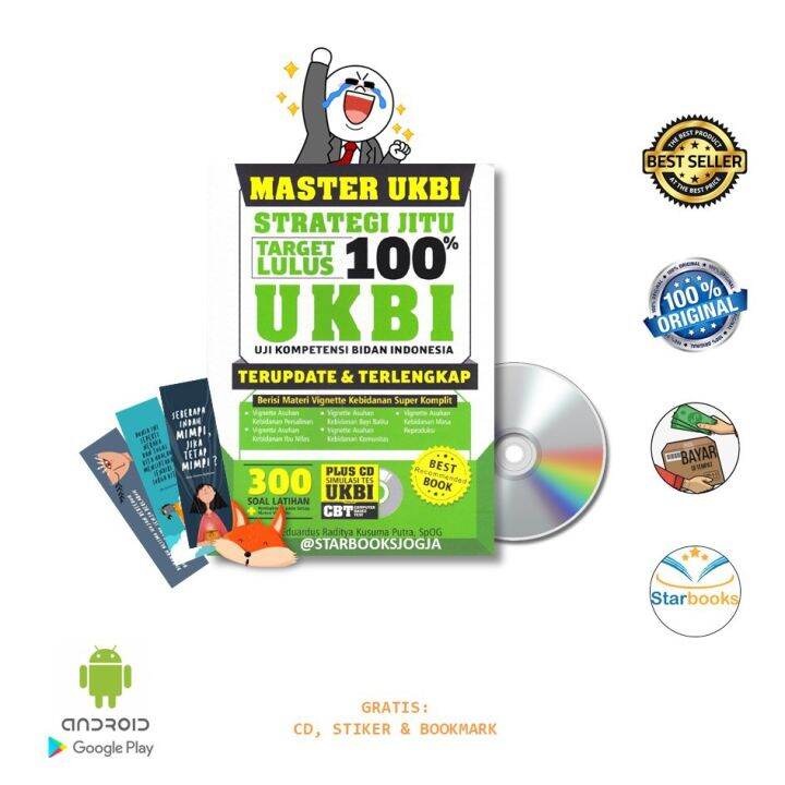 BUKU MASTER UKBI (UJI KOMPETENSI BIDAN INDONESIA) + CD - CEMERLANG | Lazada Indonesia