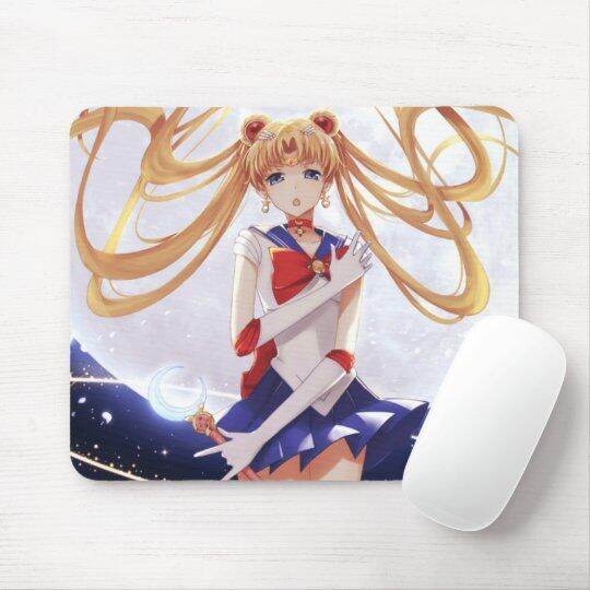 SAILOR MOON Rubber Mouse Pads | Gaming Mouse Pads 3mm Size 8.5x7 Inches ...