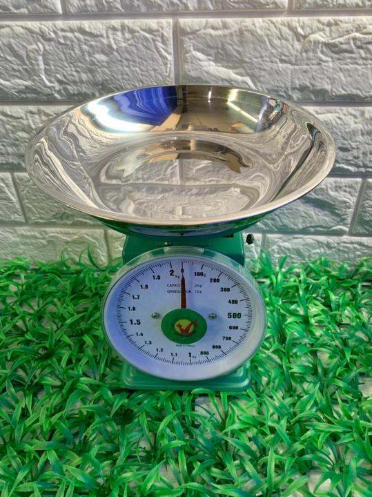 Timbangan Duduk Analog Nhno hoa 2kg - timbangan buah kue dll | Lazada ...