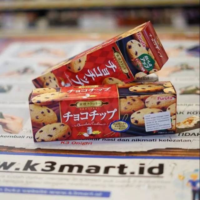 KKV - Furuta Chocolate Chip Cookies 85g | Lazada Indonesia