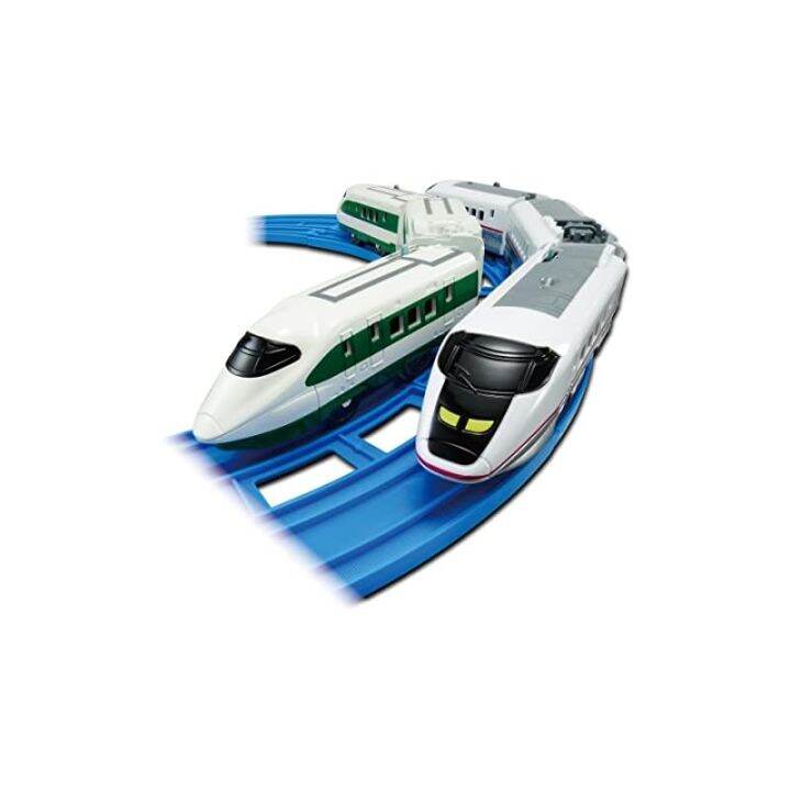 Takara Tomy Plarail Series 200 Color Shinkansen (E2) & Series E3 ...