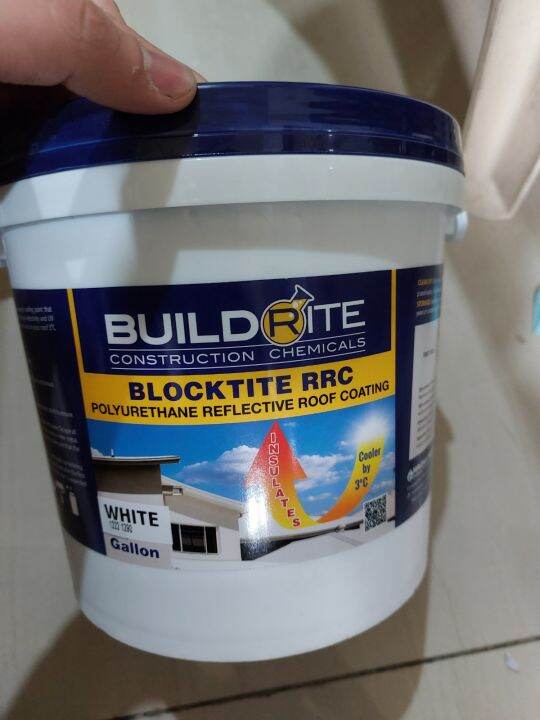 Buildrite Blocktite RRC Polyurethane Reflective Roof Coating White ...