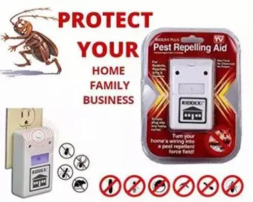 Riddex Plus Pest Repelling Aid - Alat Pengusir Nyamuk Tikus Kecoak ...