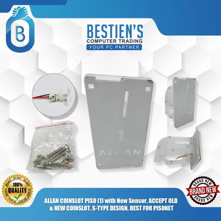 ALLAN COINSLOT PISO (1) with New Sensor, ACCEPT OLD & NEW COINSLOT, S ...