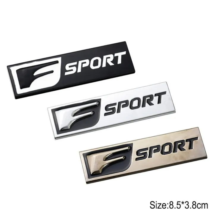 Upgrade Lexus sports modified car stickers F SPORT metal car emblem ...
