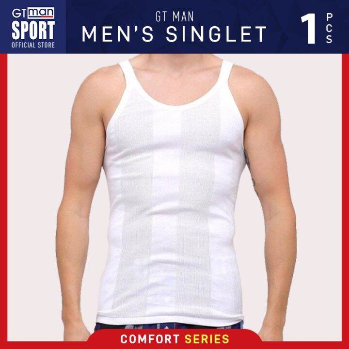 GT Man Singlet Pria Dewasa U-Neck 302B(B) Isi 1 Pcs - GTMan Bundle ...