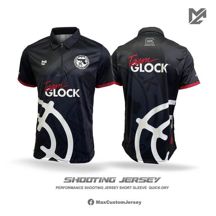 Max Custom Jersey เสื้อยิงปืนแบบใหม่ GLOCK | Lazada.co.th