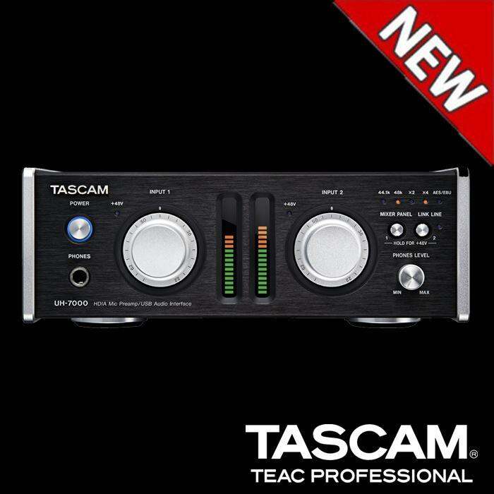 Tascam UH-7000 HDIA Mic Preamp and USB Audio Interface - intl[Pre-Order ...