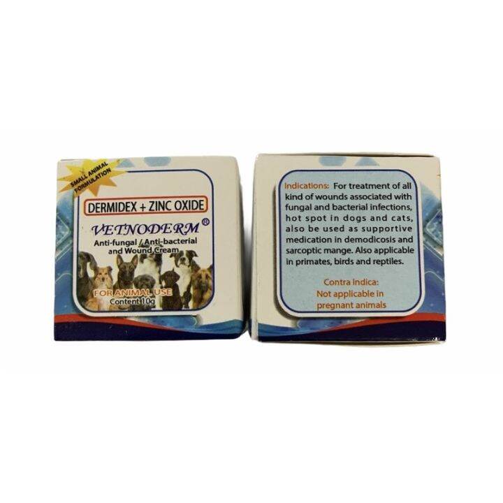 Vetnoderm Cream (Dermidex Zinc Oxode) 10G | Lazada PH