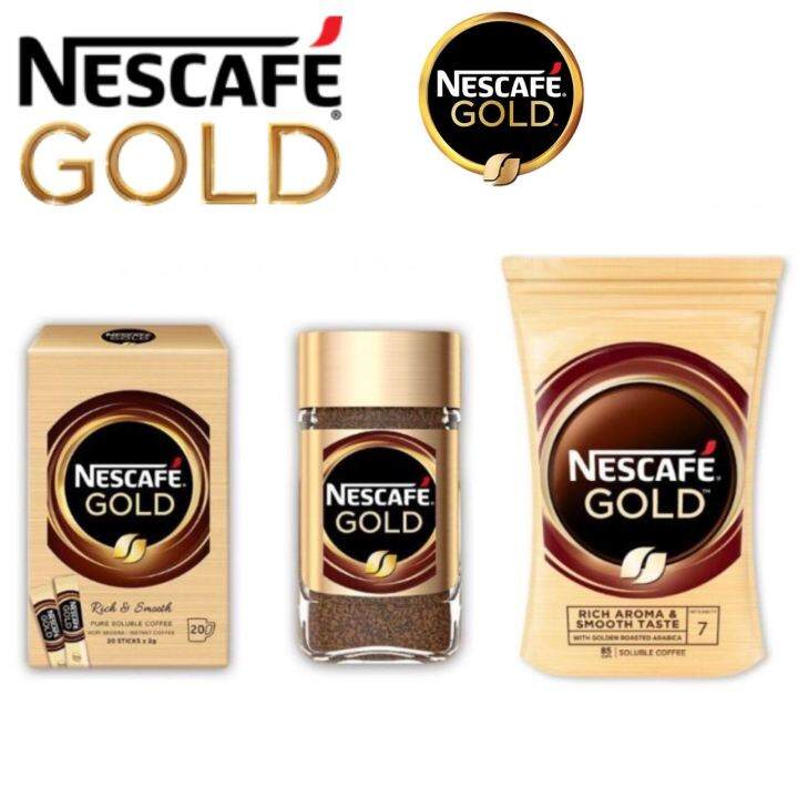 Nescafe Gold Jar / Refill 50g 100g 200g / Decaf / Dark Latte | Lazada