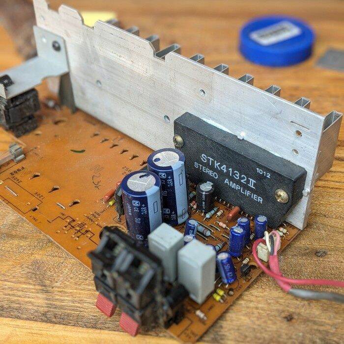 Kit Power Amplifier STK4132ii Kit Power Copotan Sony Original | Lazada ...