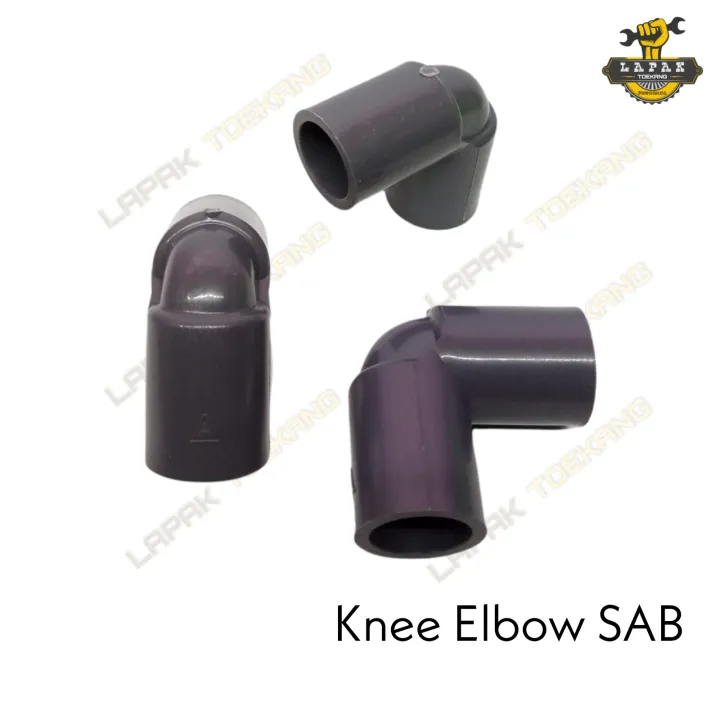 Knee Keni Elbow L 1/2" AW SAB Sambungan Pipa Fitting Tebal | Lazada ...