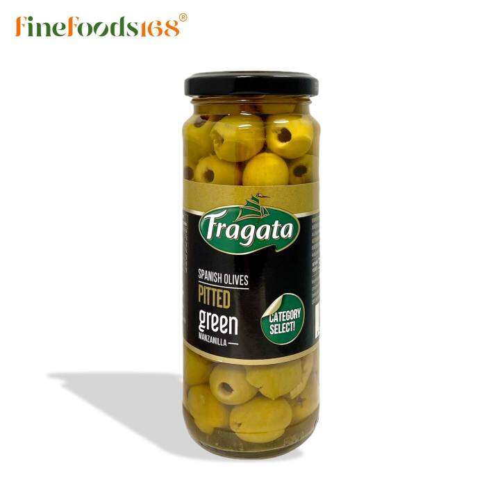 ฟรากาต้า มะกอกชนิดแกะเมล็ดออก 335 กรัม Fragata Spanish Olives Pitted 335 g. | Lazada.co.th