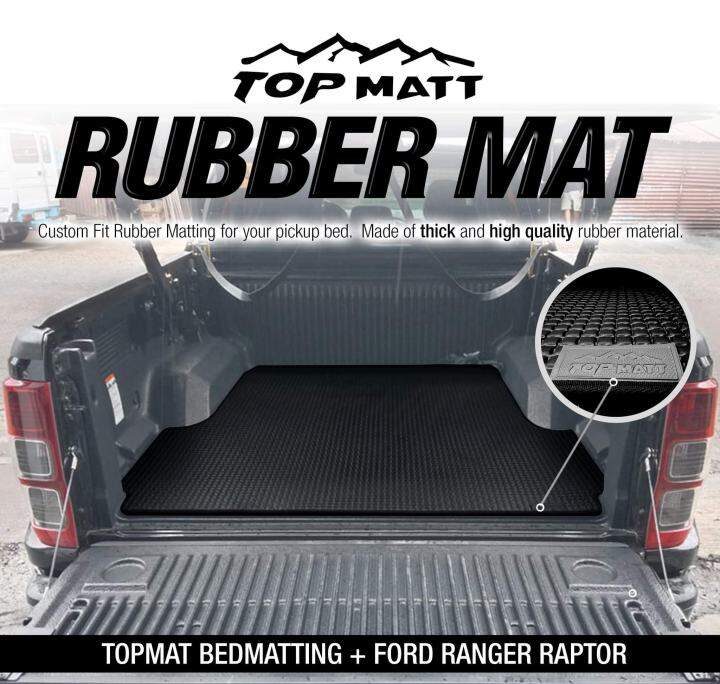 FORD RAPTOR / WILDTRAK (2015-2022) / NEXTGEN 2023| RUBBER MAT / BED ...