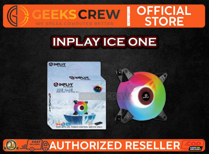 Inplay Ice One RGB Single Fan 1*Fan | Lazada PH