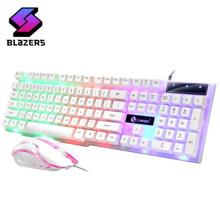 Limeide GTX300 Colorful LED Backlight Ergonomic Mechanical Gaming ...