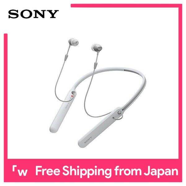 SONY Wireless earphone WI-C400: model Bluetooth-enabled up to 20 hours ...