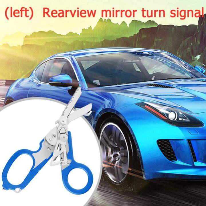 Metal Emergency Shear Strap Cutter First Aid Folding Scissors Glass ...