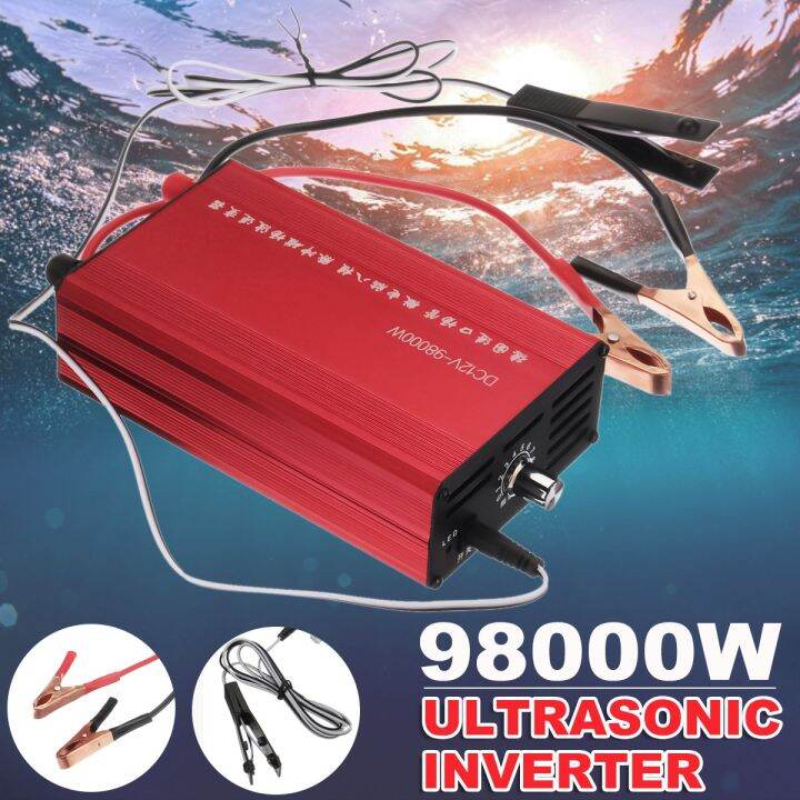 99900W DC12V Ultrasonic Inverter Electric Fish Fisher Fishing High ...
