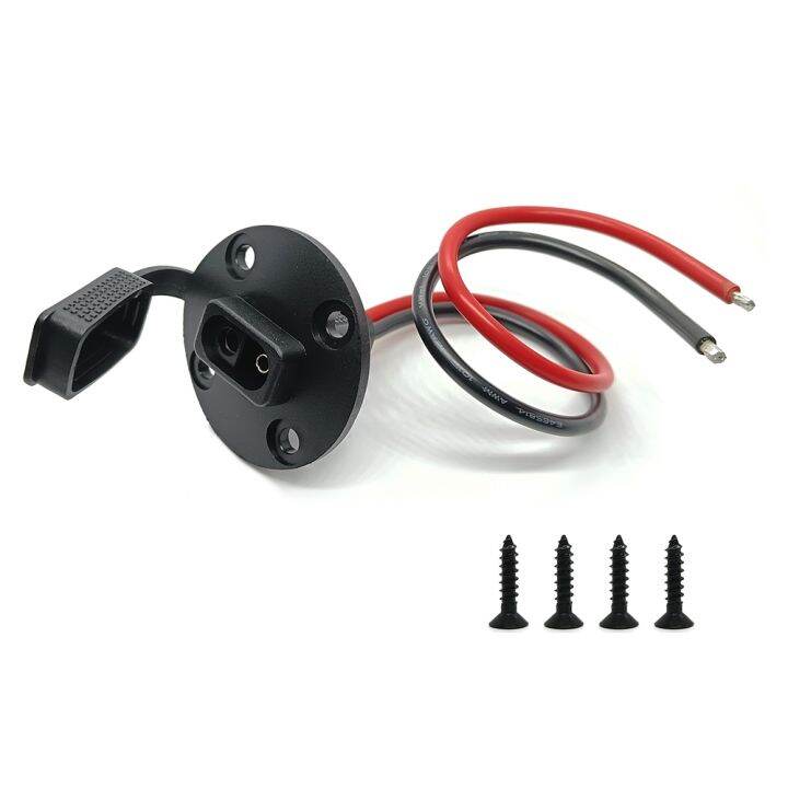 JKM SAE Power Socket Sidewall Port Weatherproof Solar Panel Mount Plug ...