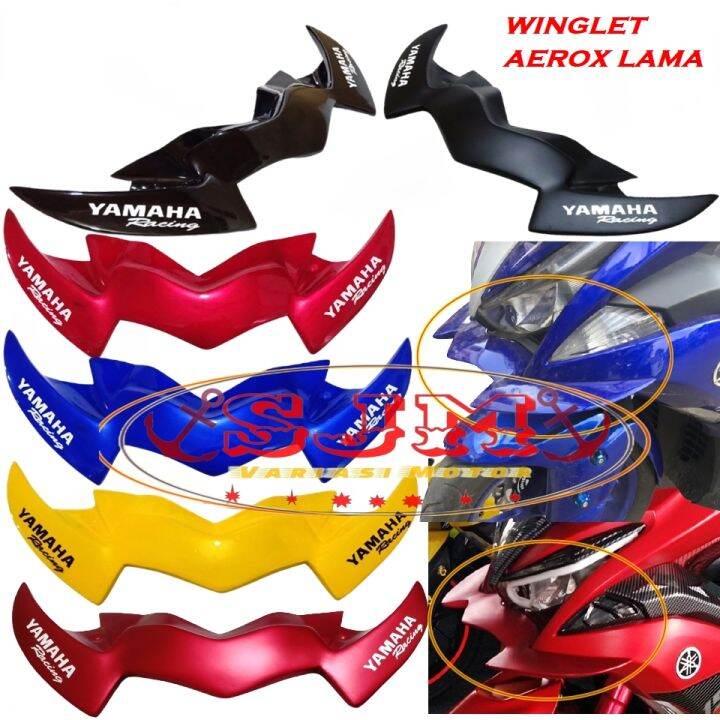 WINGLET AEROX 155 - WINGLET YAMAHA AEROX 155 LAMA -WINGLET YAMAHA AEROX ...