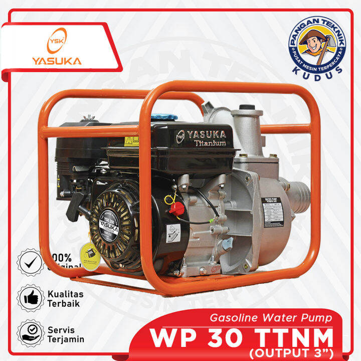 WATER PUMP WP 30 3 INCH YASUKA TITANIUM | POMPA IRIGASI | POMPA ALKON | Lazada Indonesia
