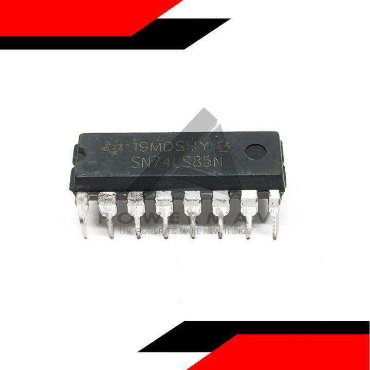 74ls85 dip ic 7485 SN74ls85N 4 bit magnitude comparator 4.75V 5.25 ...
