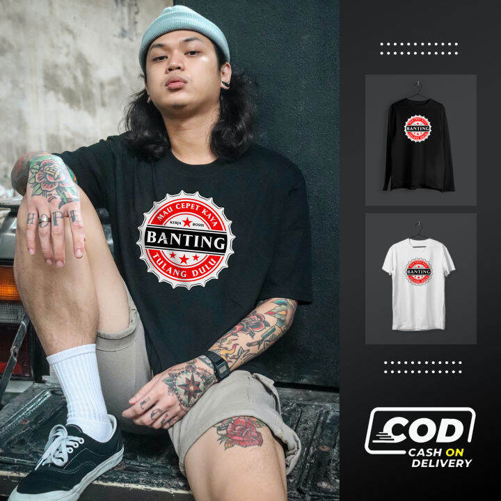 Kaos Plesetan Desain Banting | Lazada Indonesia Kaos Plesetan Desain Banting | Lazada Indonesia
