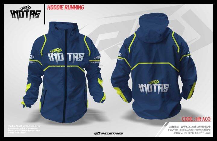 Jaket Running Racing Rg Industries Jaket Running Trail Jaket Parasut Waterprof Jaket Sunmori ...