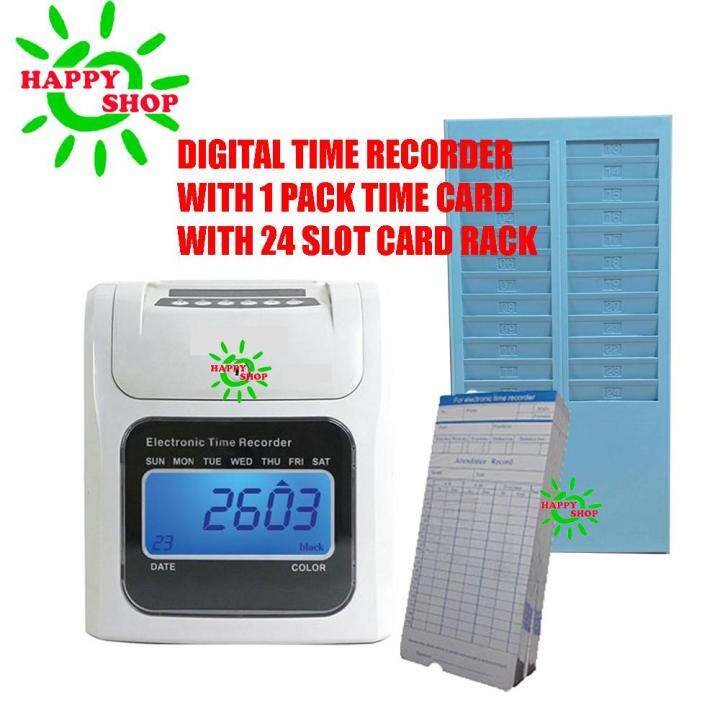 Office Use Punch Card / Time Recorder Attendance Machine | Lazada
