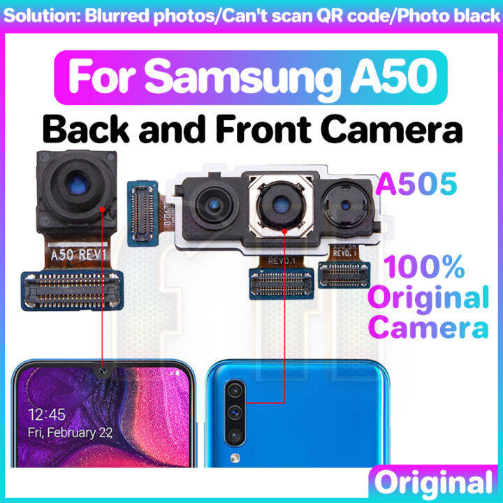 Front Back Camera Samsung Galaxy A50 A505 Ultra Wide Back Macro Depth ...