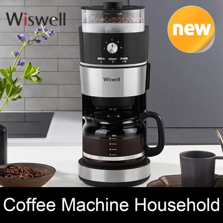 Wiswell WC4131 Coffee Machine Grind And Drip Home Cafe. | Lazada PH