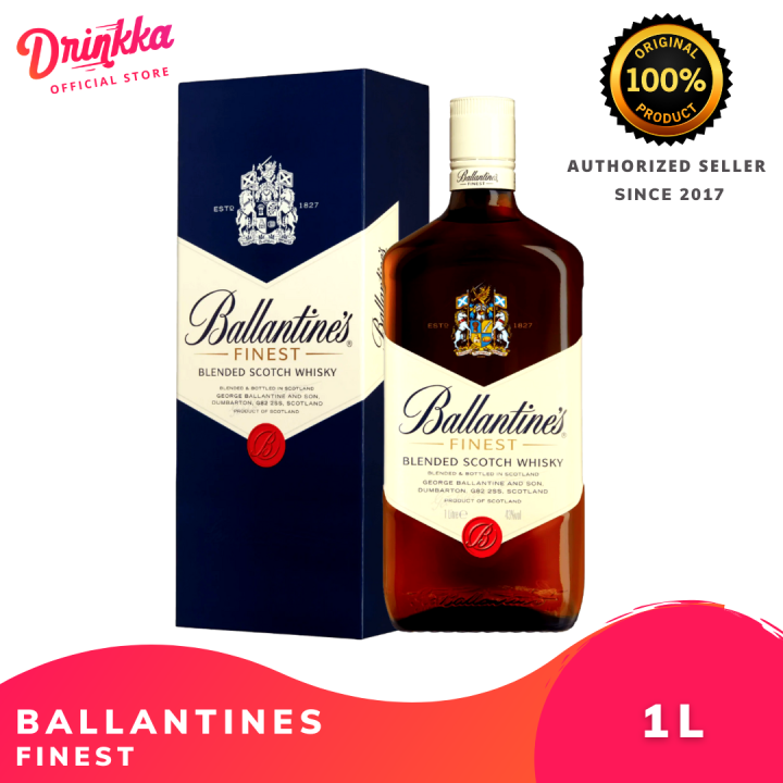 Ballantines Finest Blended Scotch Whisky 1L | Lazada PH