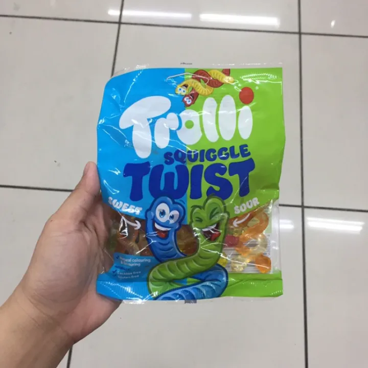 TROLLI SQUIGGLE TWIST (sweet & sour) 100g | Lazada PH