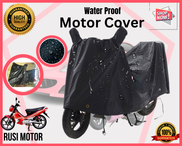 RUSI MOTORMOTOR COVER WATER PROOF | MAKAPAL FIT SA SMALL MOTORS MO ...