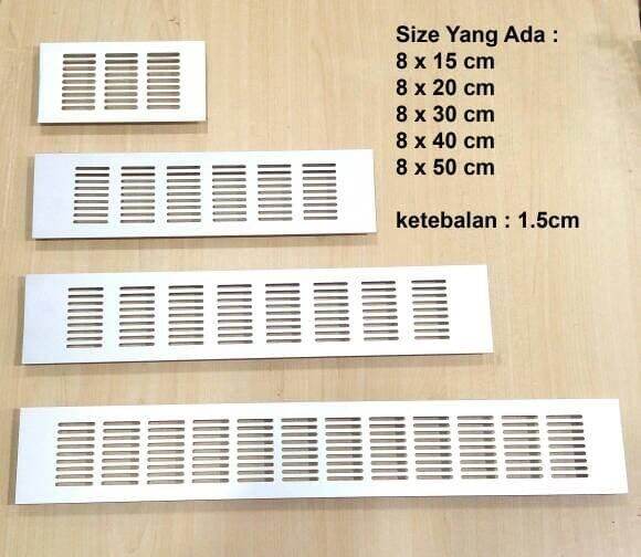 Lubang Hawa Aluminium / Lubang Angin / Saringan Udara | Lazada Indonesia