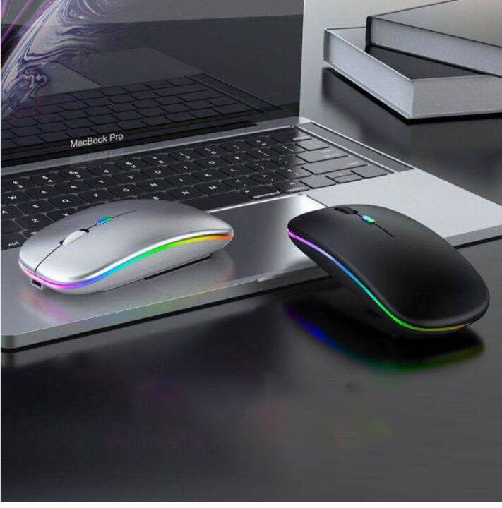 2022 NEW Bluetooth Mouse Wireless Gaming RGB LED DPI Optikal / Presisi ...