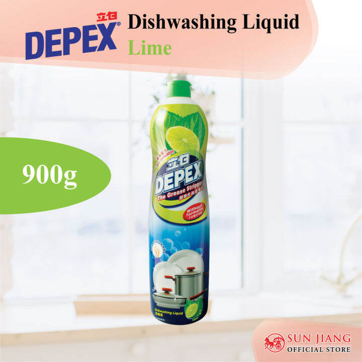 Depex Dishwashing Liquid - Lime 900g | Lazada