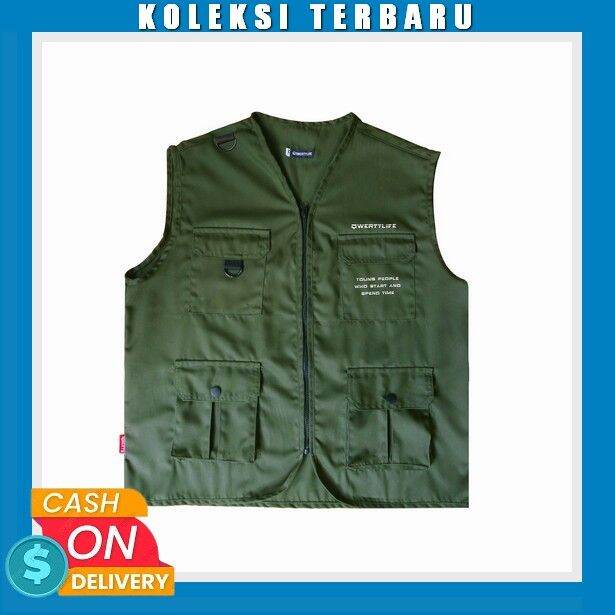 Rompi Tactical Pria Viral Keren Distro Dewasa Murah Ootd Casual ...