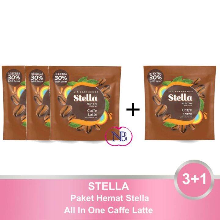 Stella Oll In One Caffe Latte PROMO | BELI 3 GRATIS 1 | Lazada Indonesia