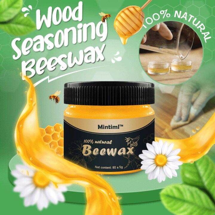 BEEWAX Wood Seasoning Polish Pengkilap Kayu Perabot Furniture Kayu Kitchen Set Lantai Kayu ...