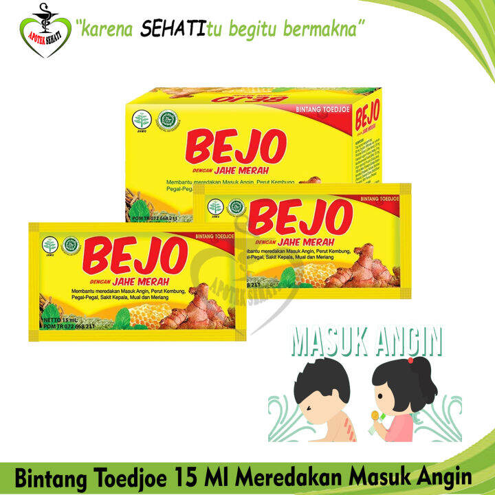 Bintang Toedjoe Jahe Merah Meredakan Masuk Angin Bejo Bintang 7 ...