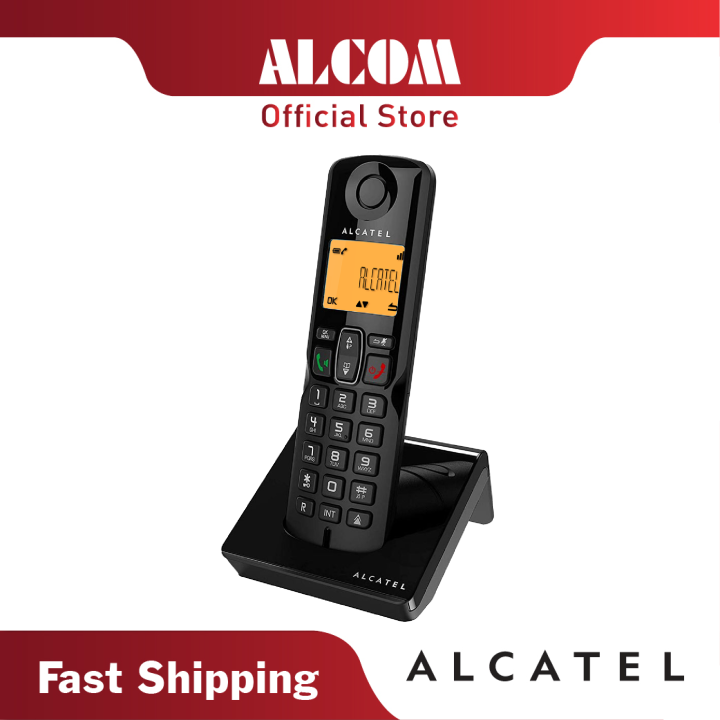 Alcatel S250 Digital Cordless DECT Phone TM Unifi Maxis Time Home House ...