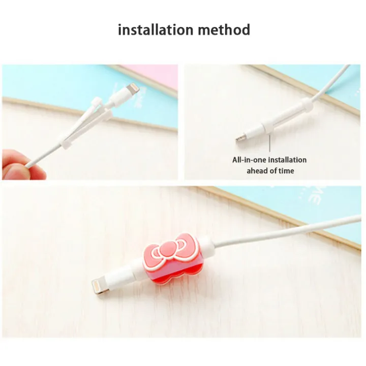 Phone Cartoon Character Charge Cable Cord Protector Winder A | Lazada PH