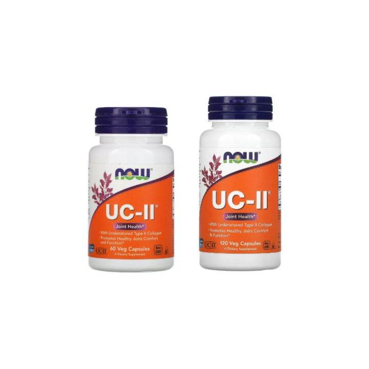 Now, UC-II Joint Health, Undenatured Type II Collagen, 120 Veg Dietary ...