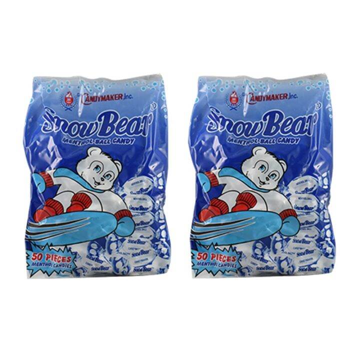 Snow Bear Menthol Ball Candy 50s x 2 | Lazada PH