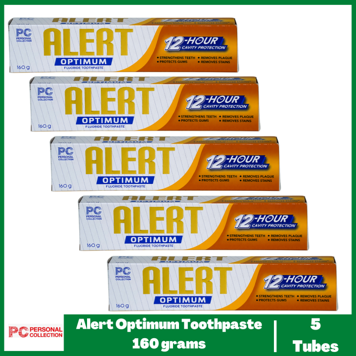 Alert Optimum Fluoride Toothpaste Buy 4 Take 1 160g by Personal ...